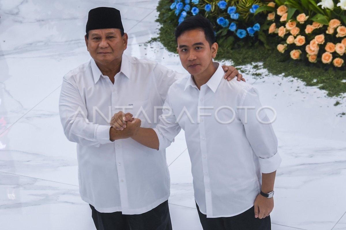 KPU tetapkan Prabowo-Gibran Presiden dan Wakil Presiden terpilih | ANTARA Foto