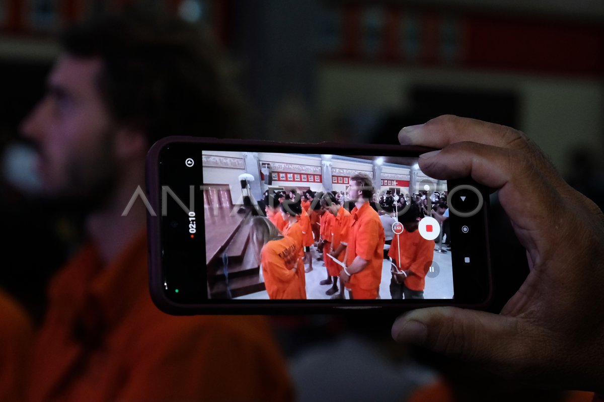 Rilis Hasil Operasi Sikat Agung 2024 di Bali | ANTARA Foto