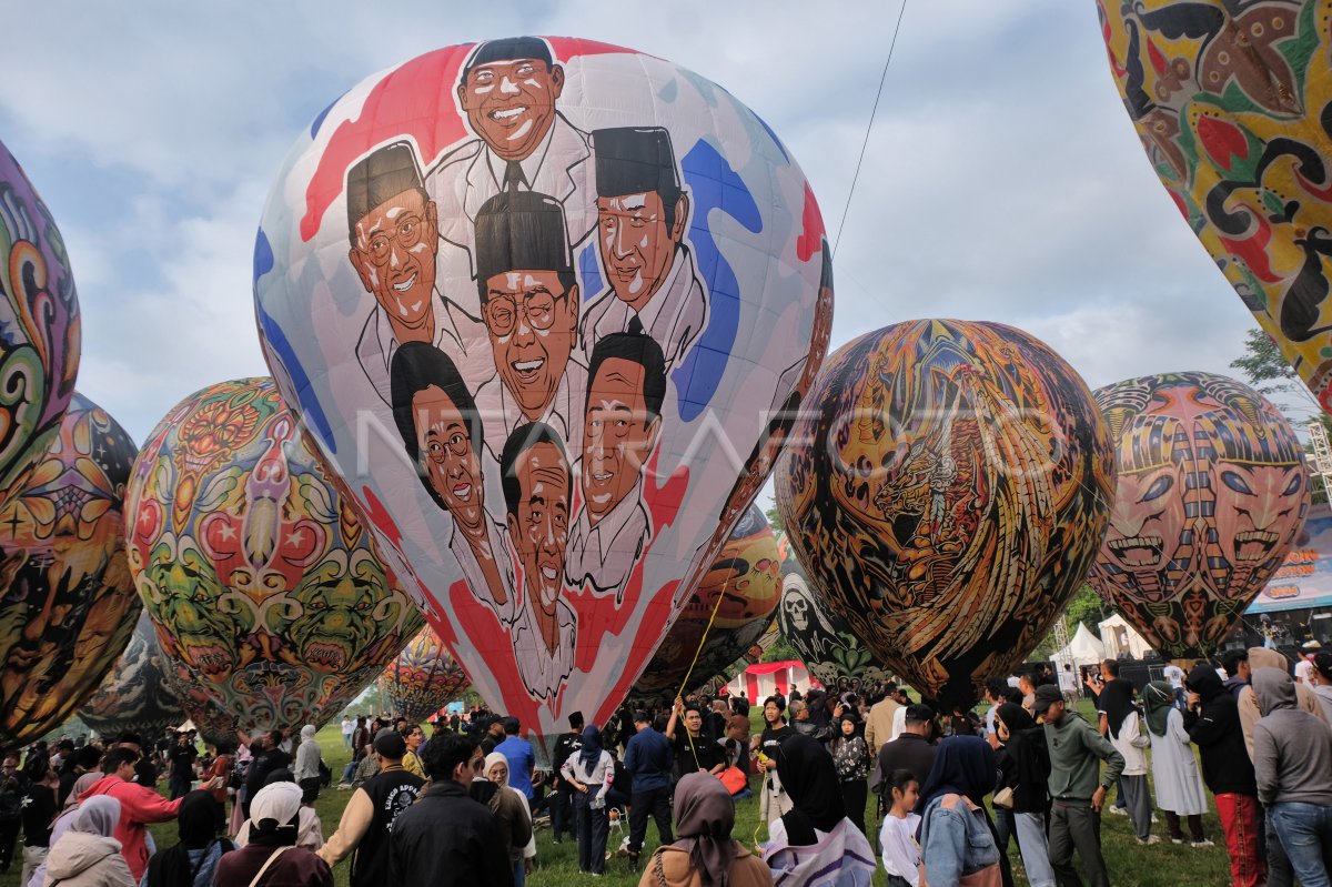 Java Balloon Attraction 2024 di Wonosobo | ANTARA Foto Java Balloon Attraction 2024 di Wonosobo | ANTARA Foto