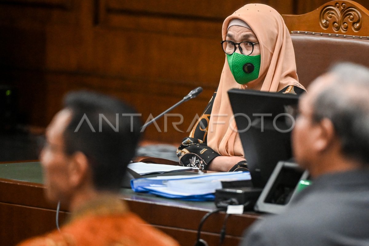 Sidang lanjutan kasus korupsi proteksi TKI | ANTARA Foto