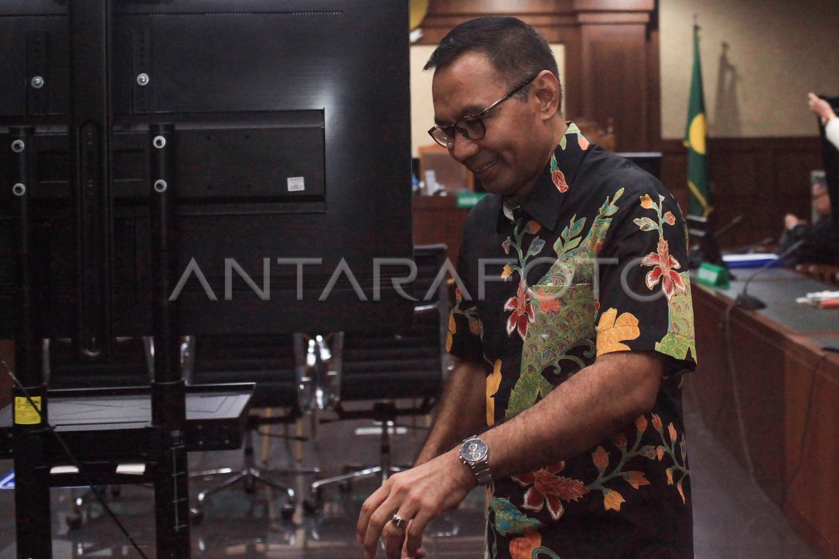 Sidang lanjutan kasus korupsi sistem proteksi TKI | ANTARA Foto