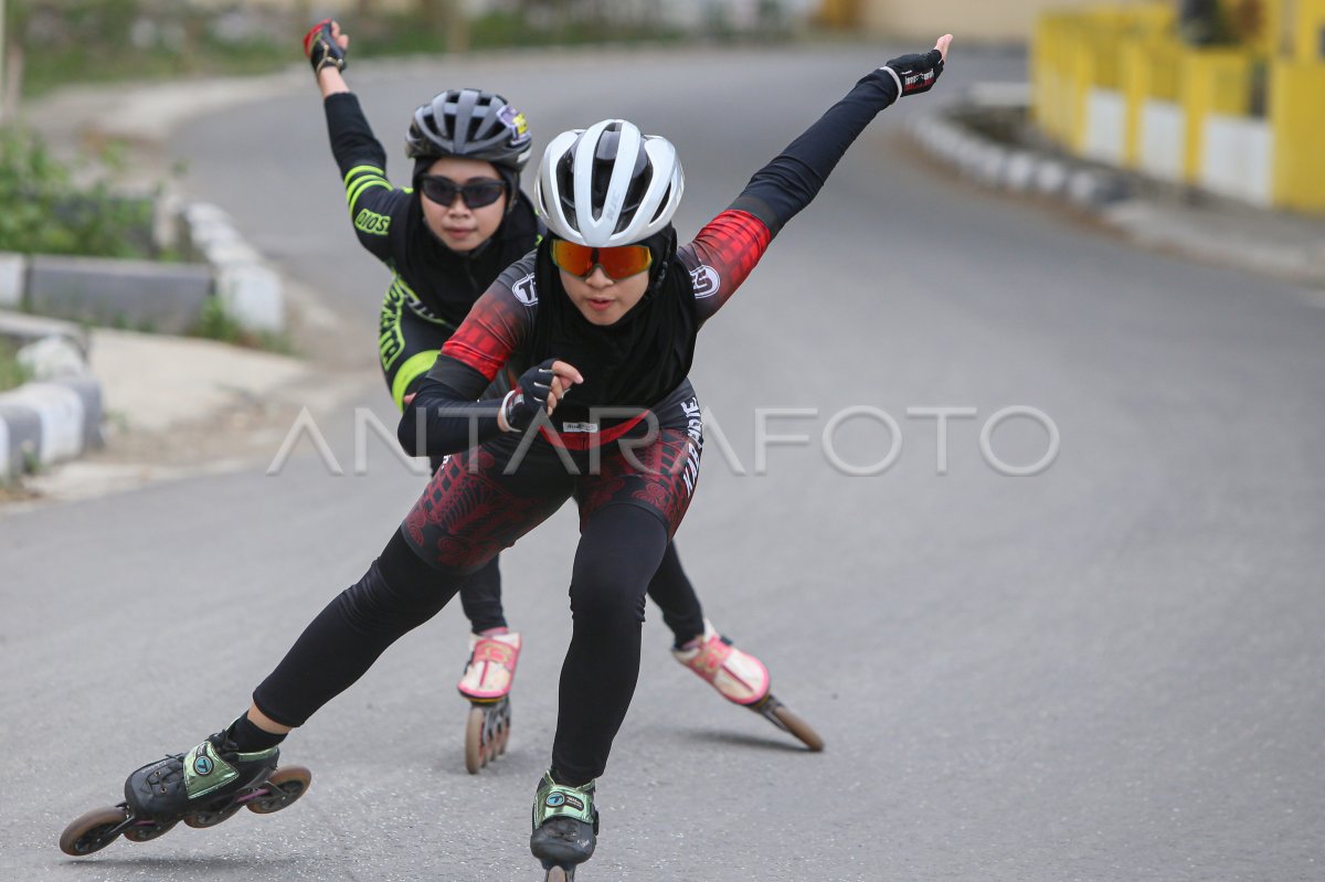 Tim sepatu roda Aceh target empat emas PON XXI | ANTARA Foto Tim sepatu roda Aceh target empat emas PON XXI | ANTARA Foto