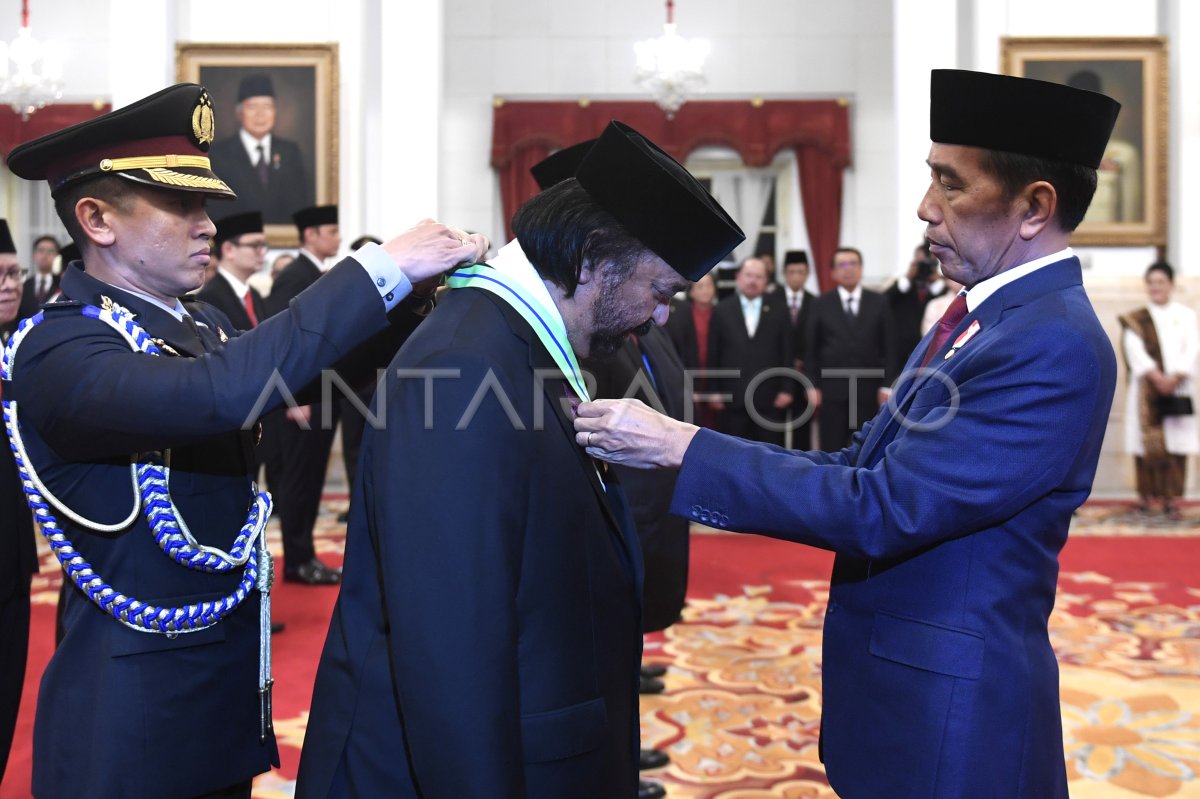 Upacara penganugerahan Tanda Kehormatan | ANTARA Foto