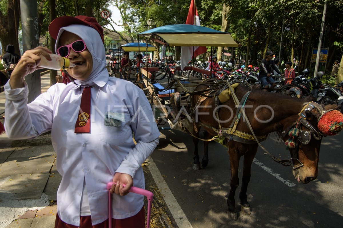 Karnaval delman kemerdekaan di Bandung | ANTARA Foto