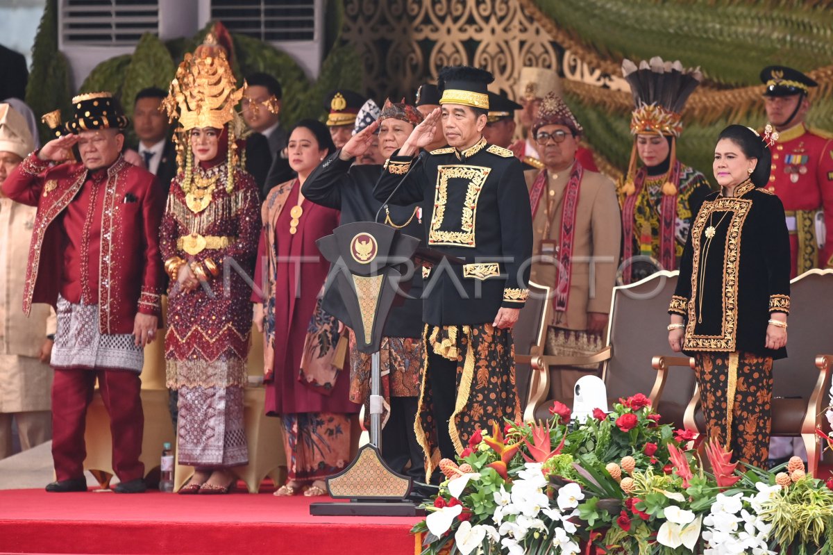 Upacara HUT ke-79 RI di IKN | ANTARA Foto