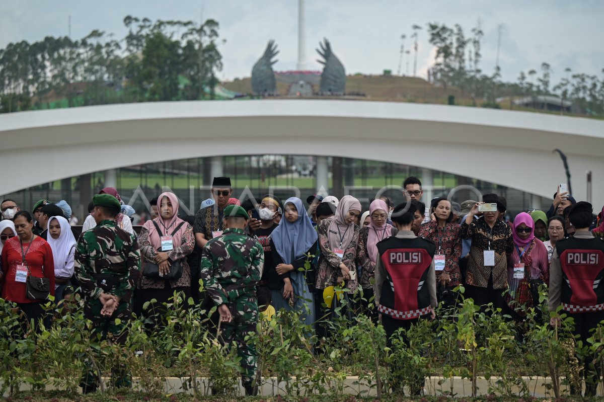 Upacara HUT ke-79 RI di IKN | ANTARA Foto