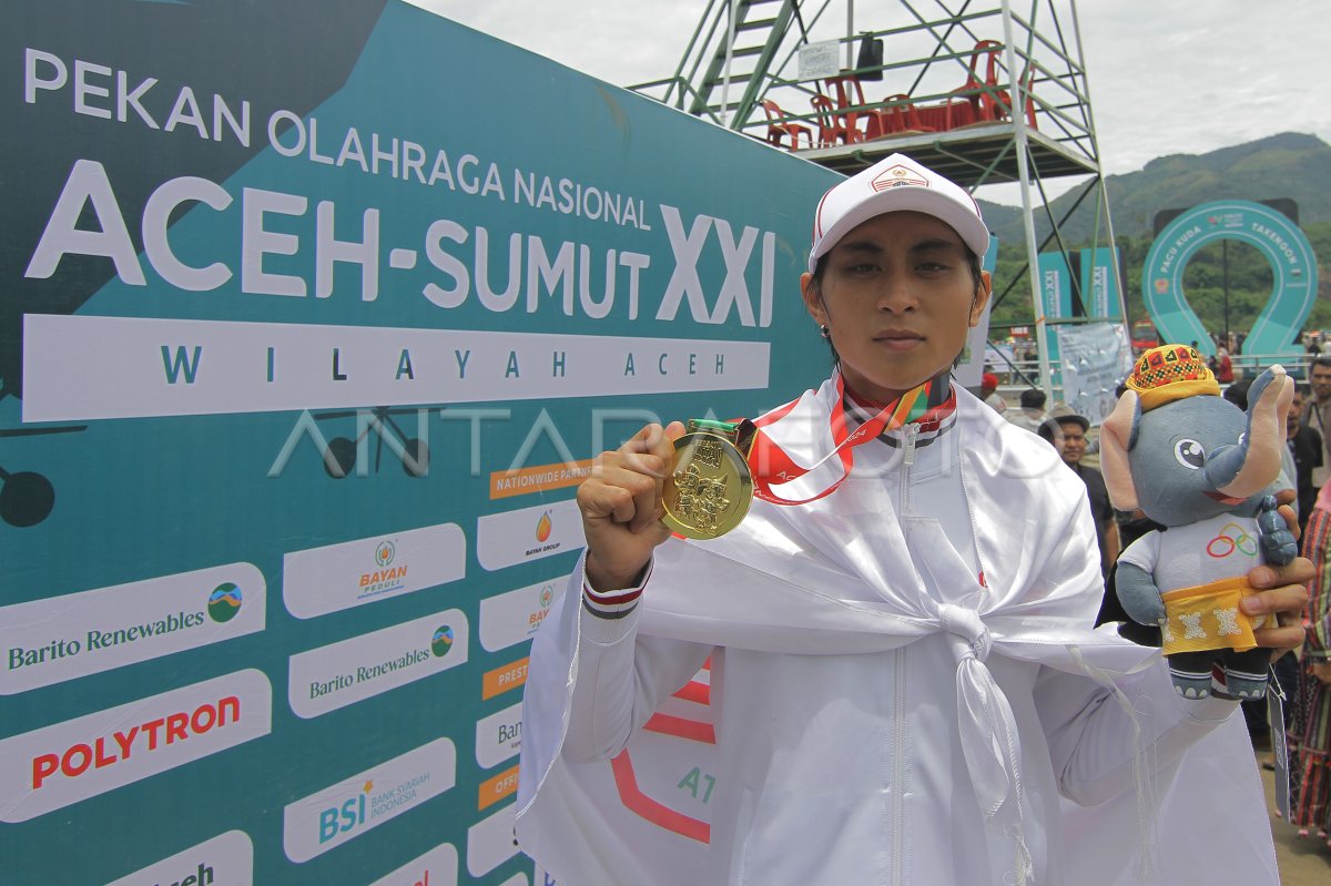 PON XXI Aceh-Sumut: DKI Jakarta raih emas pacuan kuda 1.600 M | ANTARA Foto