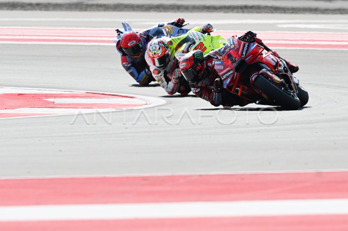 Francesco Bagnaia juara Sprint Race MotoGP Mandalika | ANTARA Foto