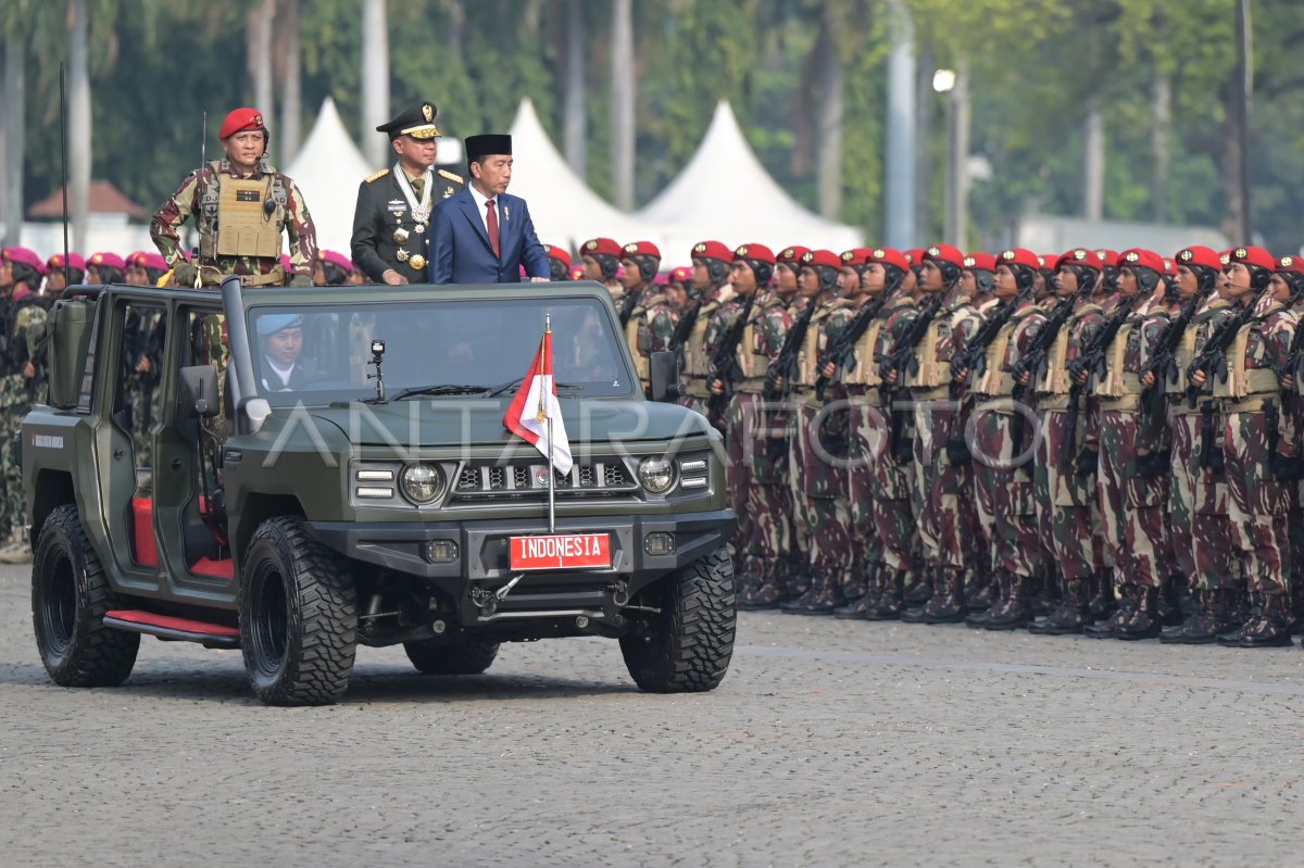 Peringatan HUT ke-79 TNI | ANTARA Foto