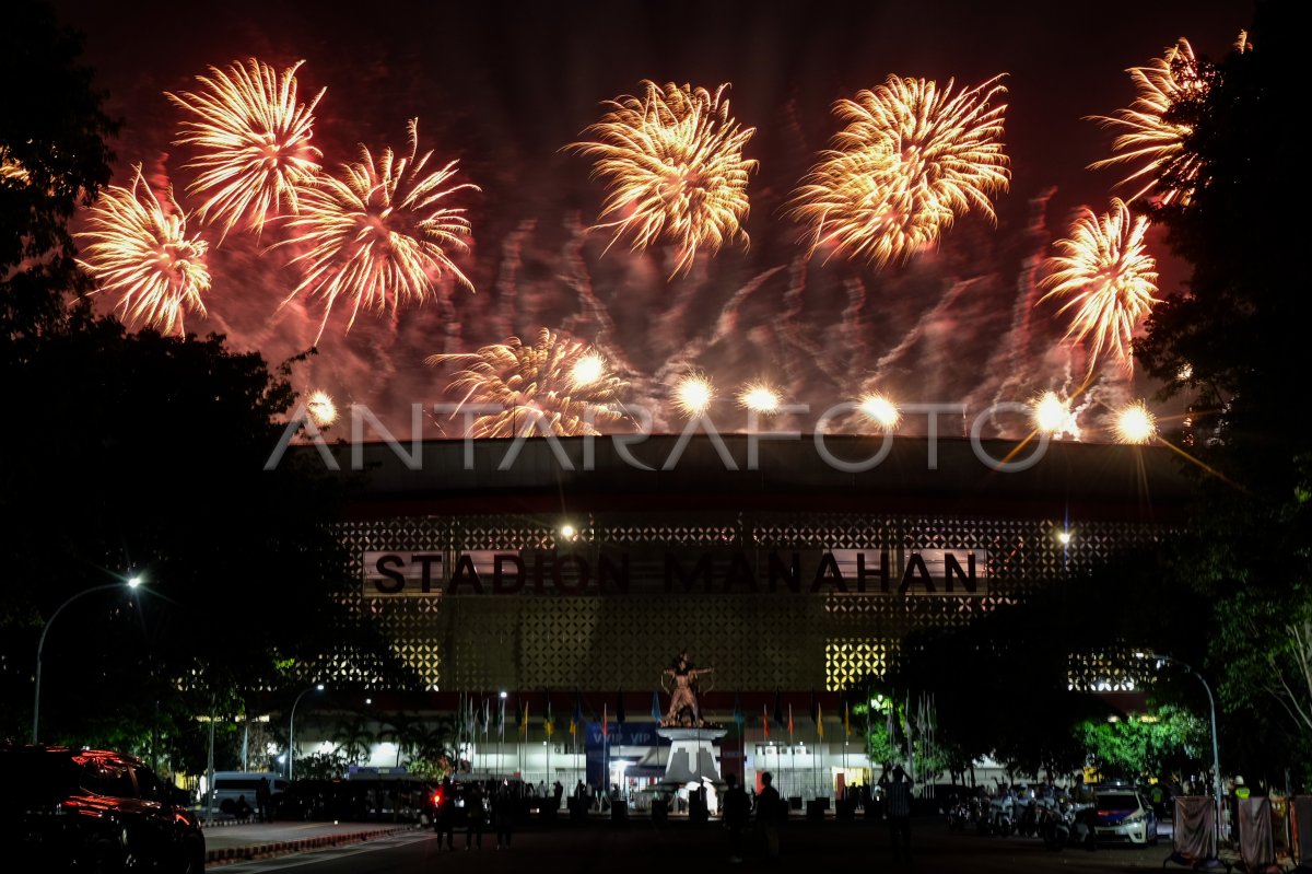 Upacara pembukaan Peparnas XVII Solo 2024 | ANTARA Foto