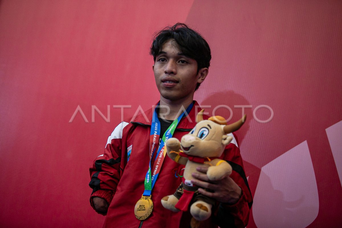 Peparnas 2024: Final K44 under 58 kg putra para-taekwondo | ANTARA Foto