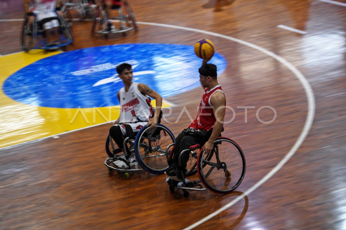 Peparnas 2024: Eksibisi basket kursi roda | ANTARA Foto