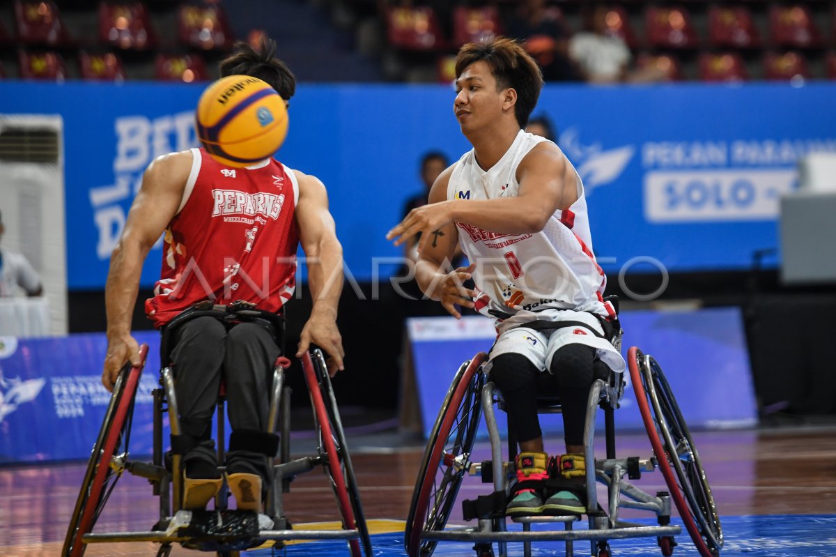 Peparnas 2024: Eksibisi basket kursi roda | ANTARA Foto