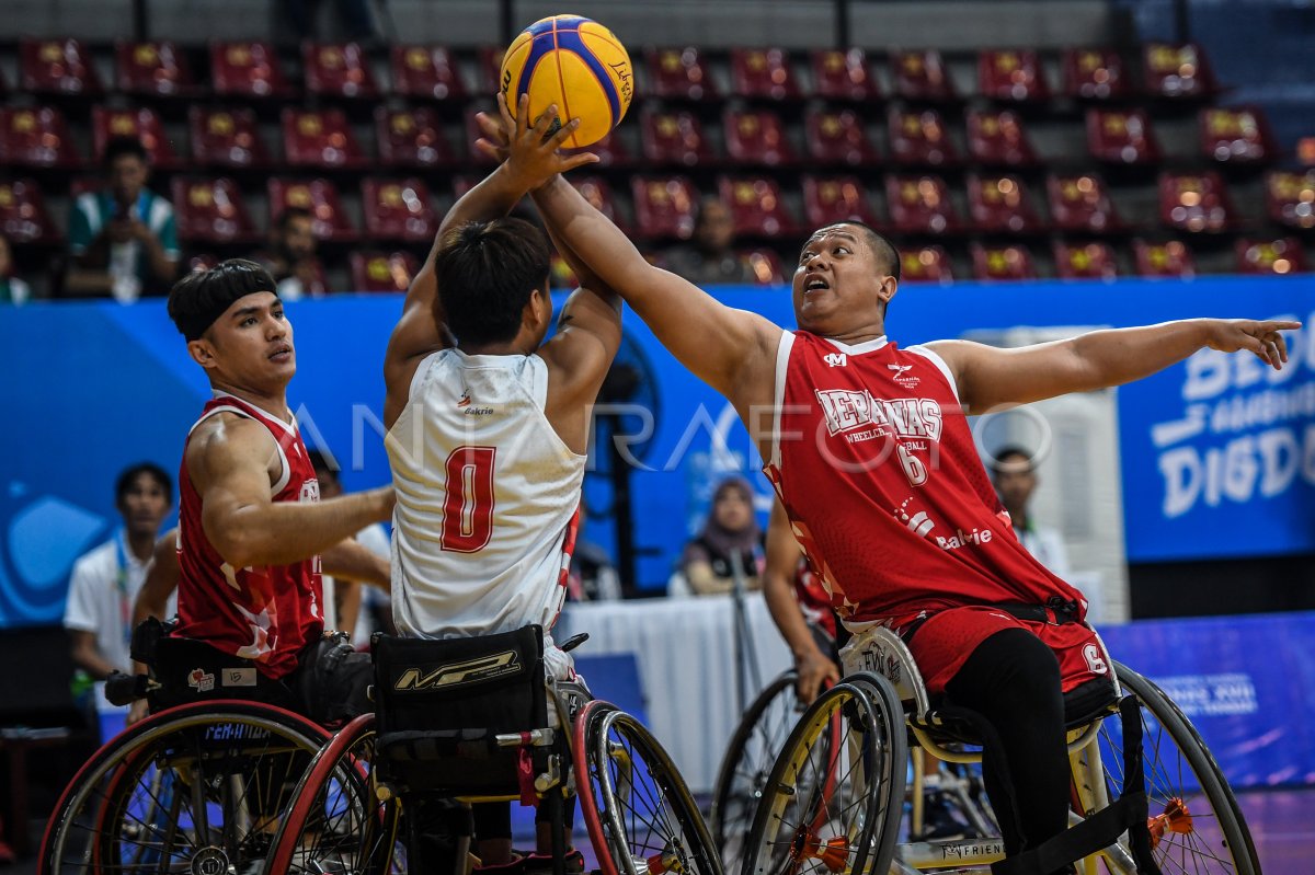 Peparnas 2024: Eksibisi basket kursi roda | ANTARA Foto