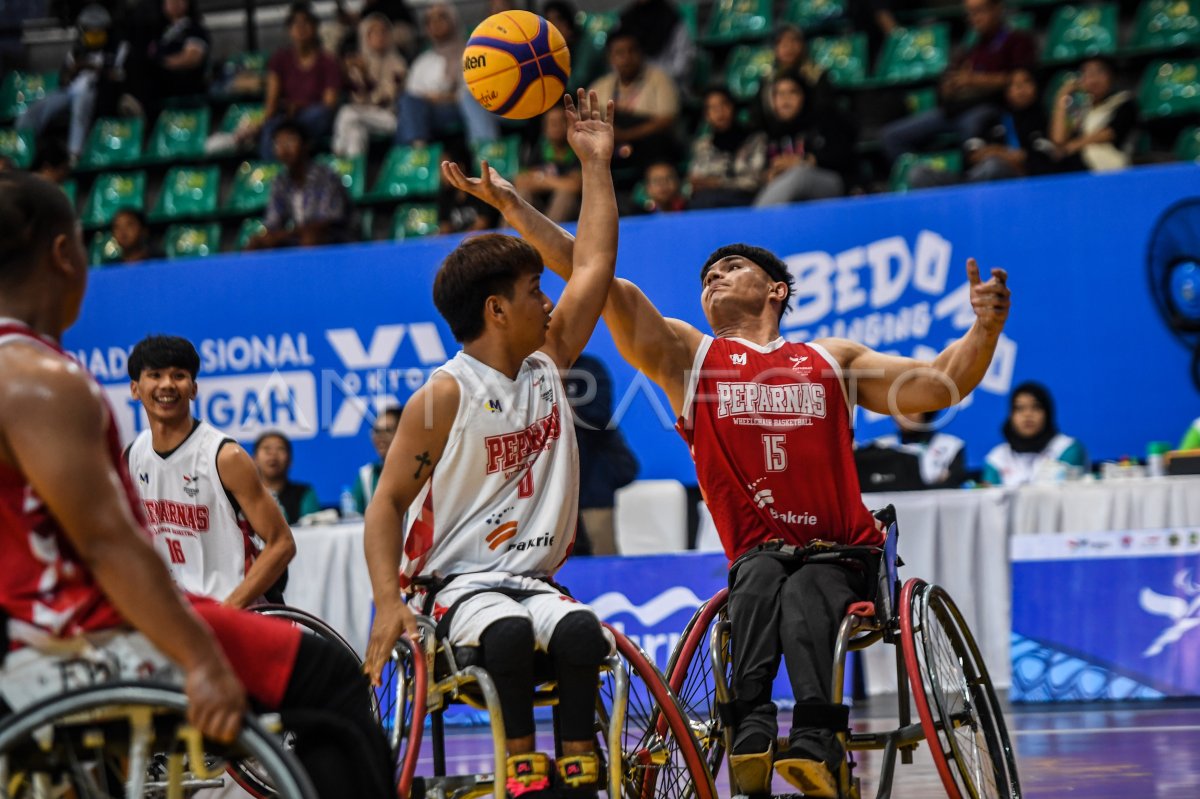 Peparnas 2024: Eksibisi basket kursi roda | ANTARA Foto