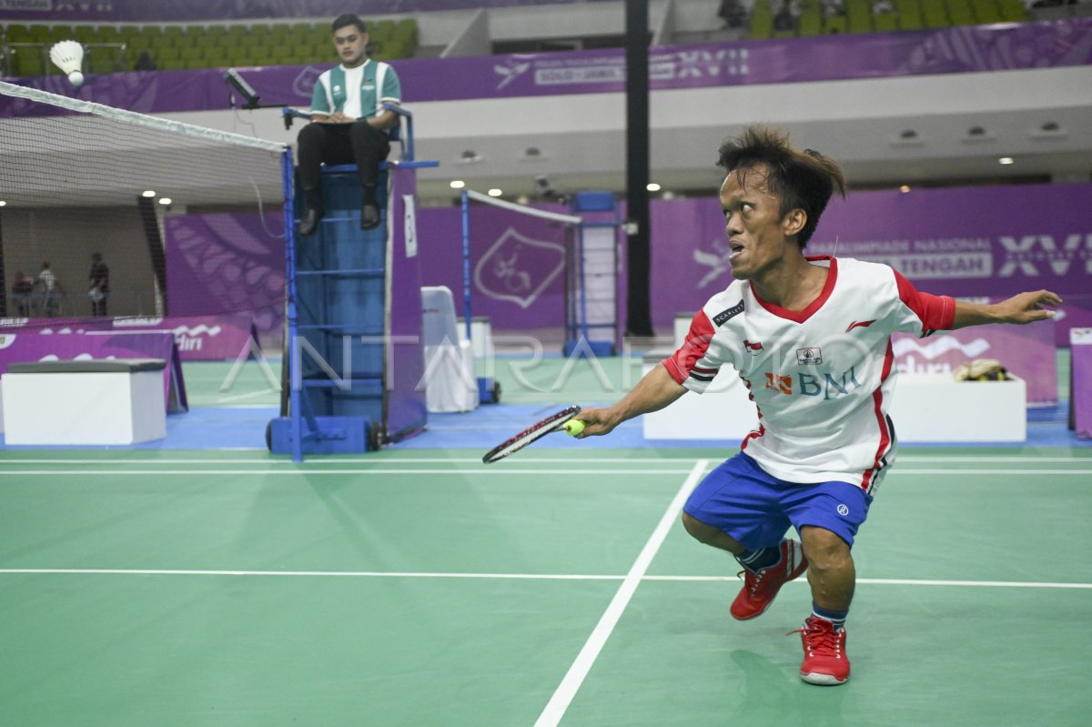 Peparnas 2024: Semifinal tunggal putra SH6 para-bulu tangkis | ANTARA Foto