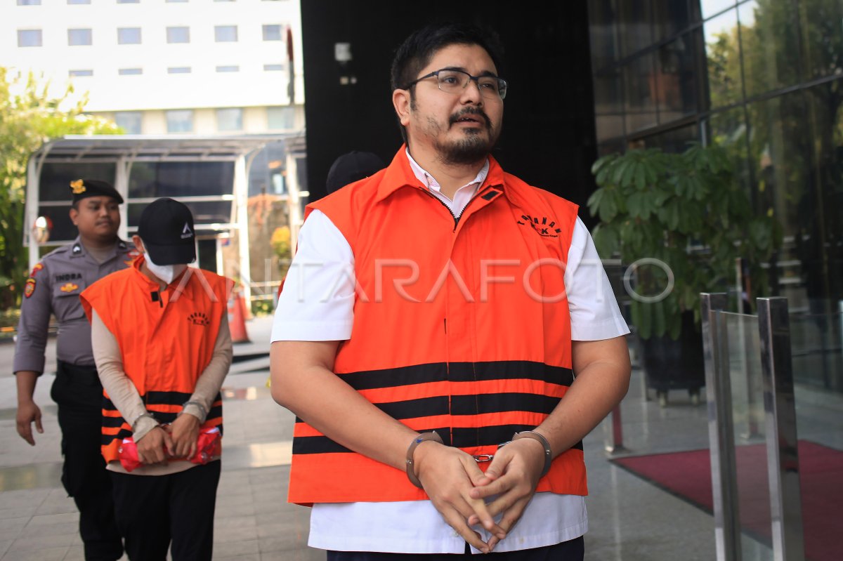 Pemeriksaan Tersangka Budi Sylvana | ANTARA Foto