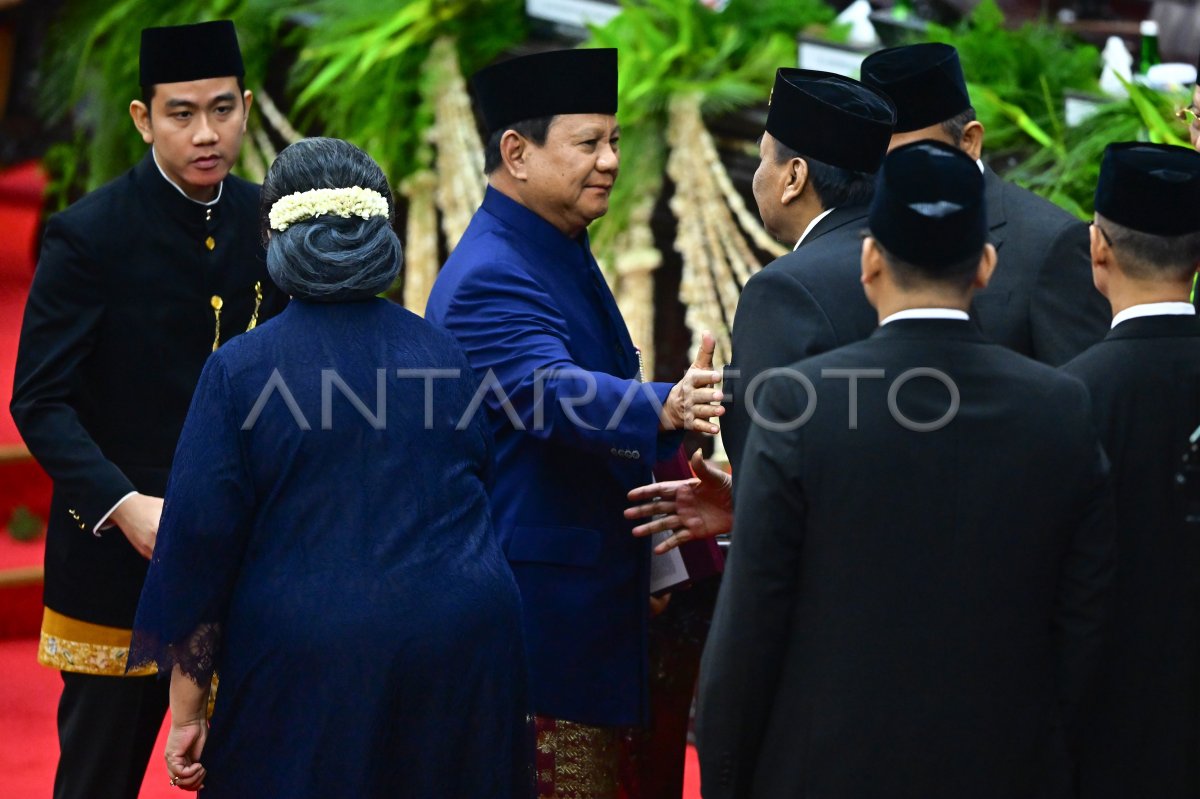 Pelantikan Presiden dan Wakil Presiden 2024-2029 | ANTARA Foto