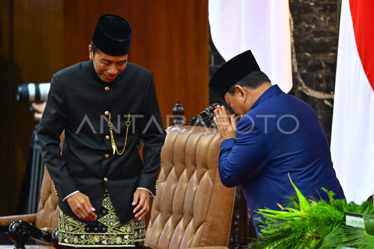 Pelantikan Presiden dan Wakil Presiden 2024-2029 | ANTARA Foto