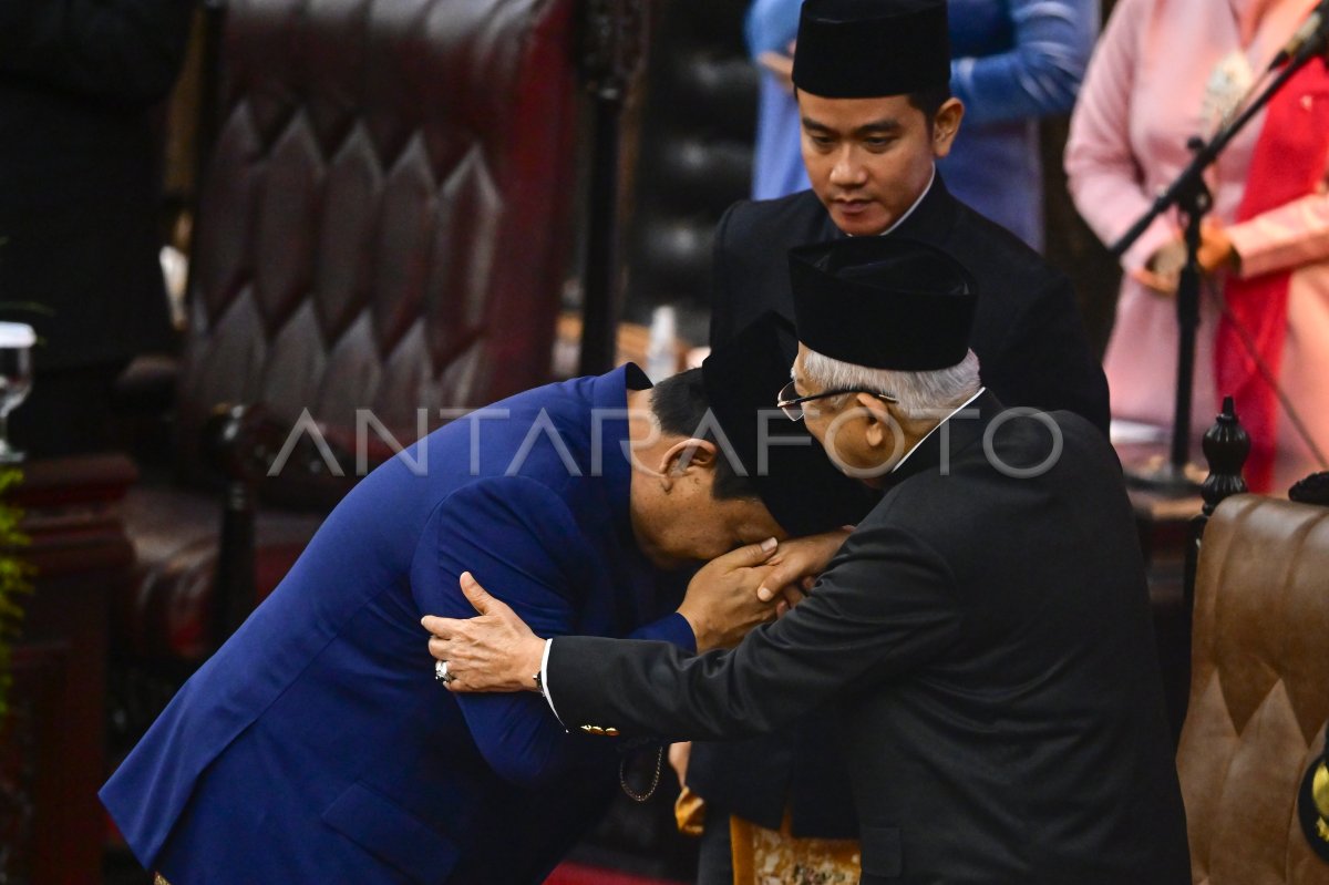 Pelantikan Presiden dan Wakil Presiden 2024-2029 | ANTARA Foto