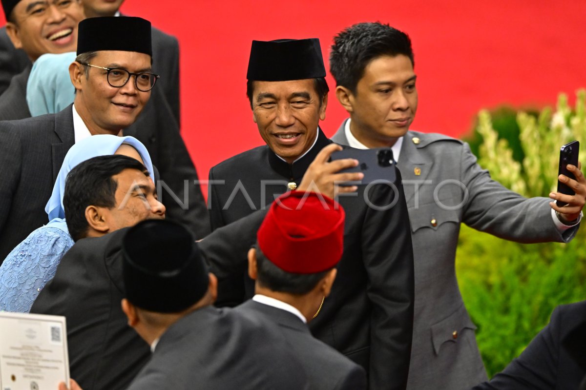 Pelantikan Presiden dan Wakil Presiden 2024-2029 | ANTARA Foto
