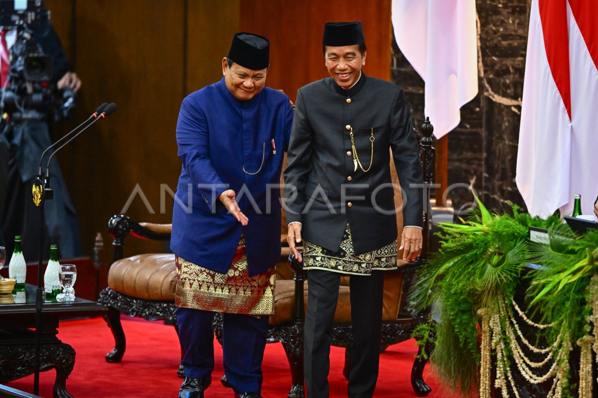 Pelantikan Presiden dan Wakil Presiden 2024-2029 | ANTARA Foto