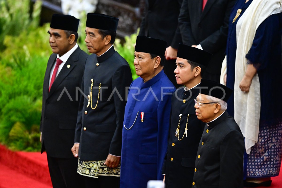 Pelantikan Presiden dan Wakil Presiden 2024-2029 | ANTARA Foto