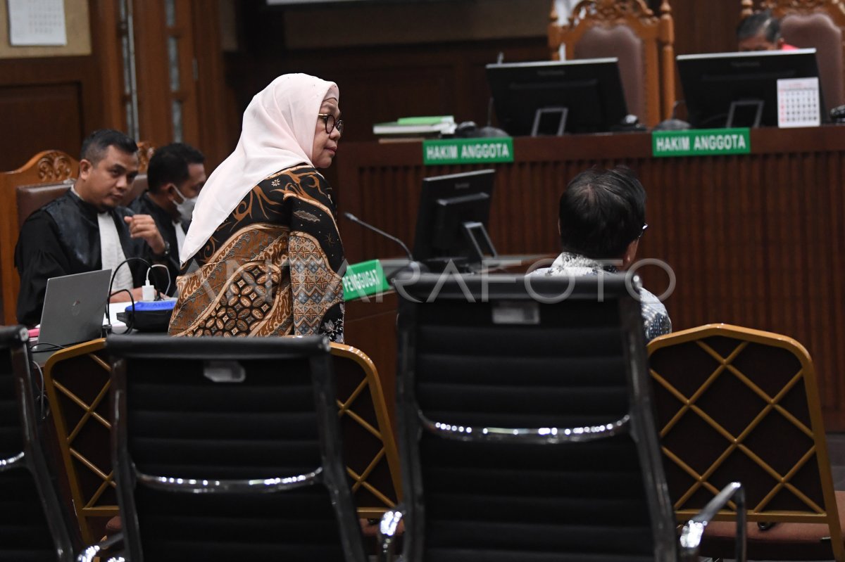 Sidang vonis kasus korupsi proteksi TKI | ANTARA Foto