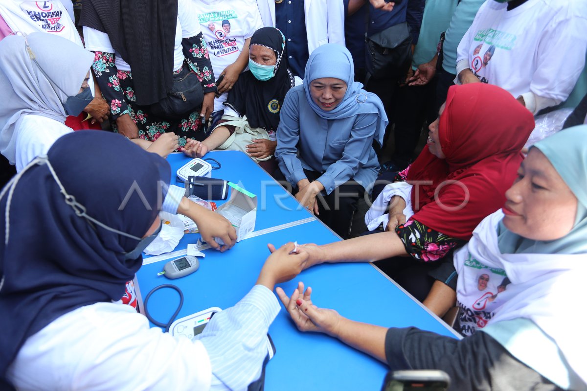 Kampanye Khofifah di Surabaya | ANTARA Foto
