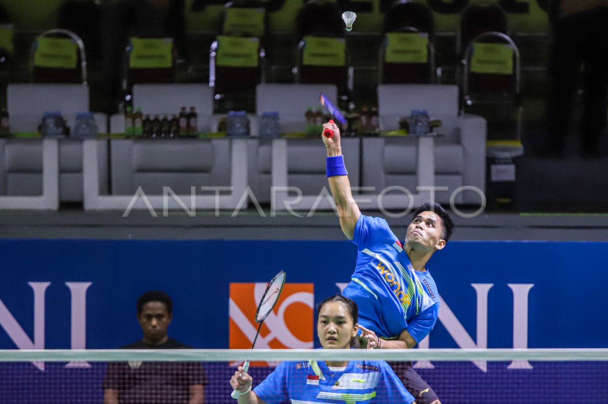 Amri-Nita melaju ke final Indonesia Masters 2024 | ANTARA Foto