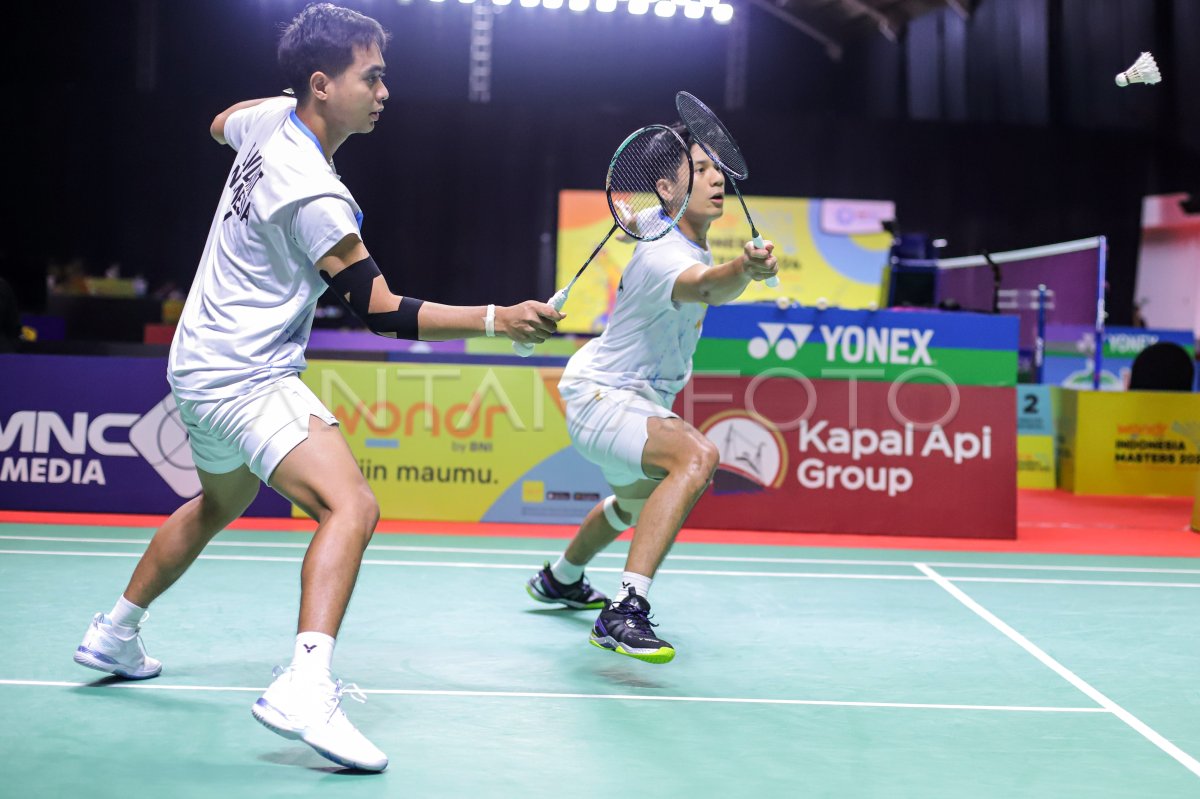 Rahmat-Yere melaju ke final Indonesia Masters 2024 | ANTARA Foto