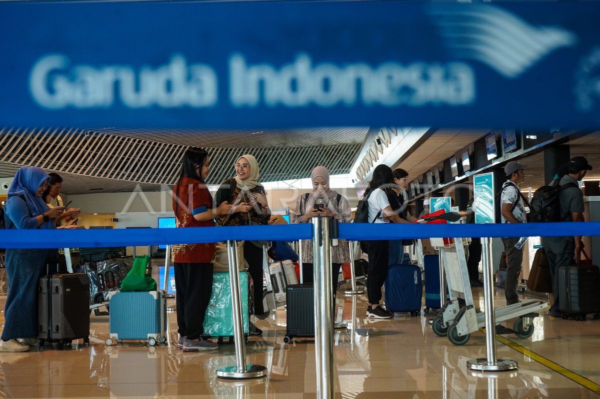 Jumlah penumpang di Bandara Sultan Hasanuddin menurun | ANTARA Foto