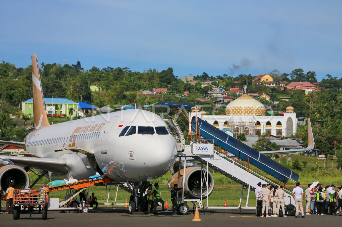 Super Air Jet buka rute Manokwari-Makasaar | ANTARA Foto