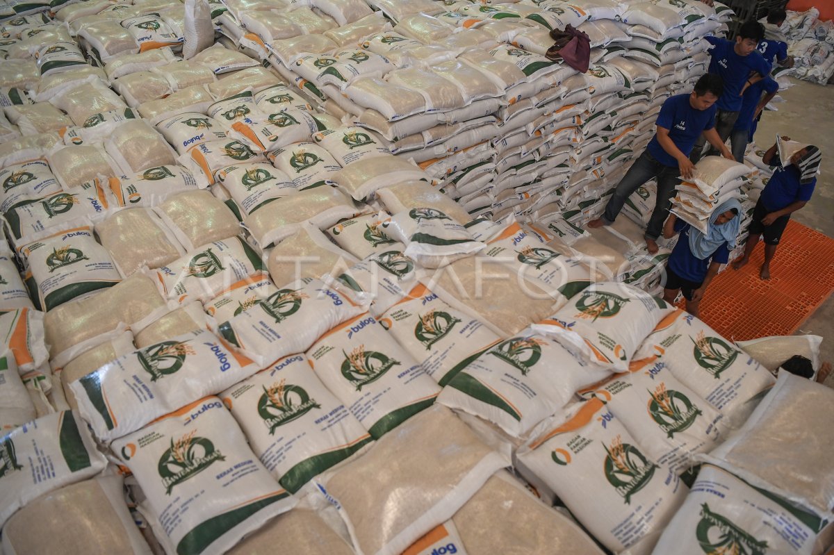 Stok beras pangan akhir tahun 2024 | ANTARA Foto