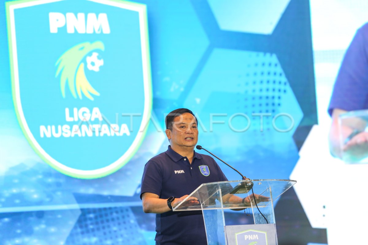 Peluncuran PNM Liga Nusantara | ANTARA Foto
