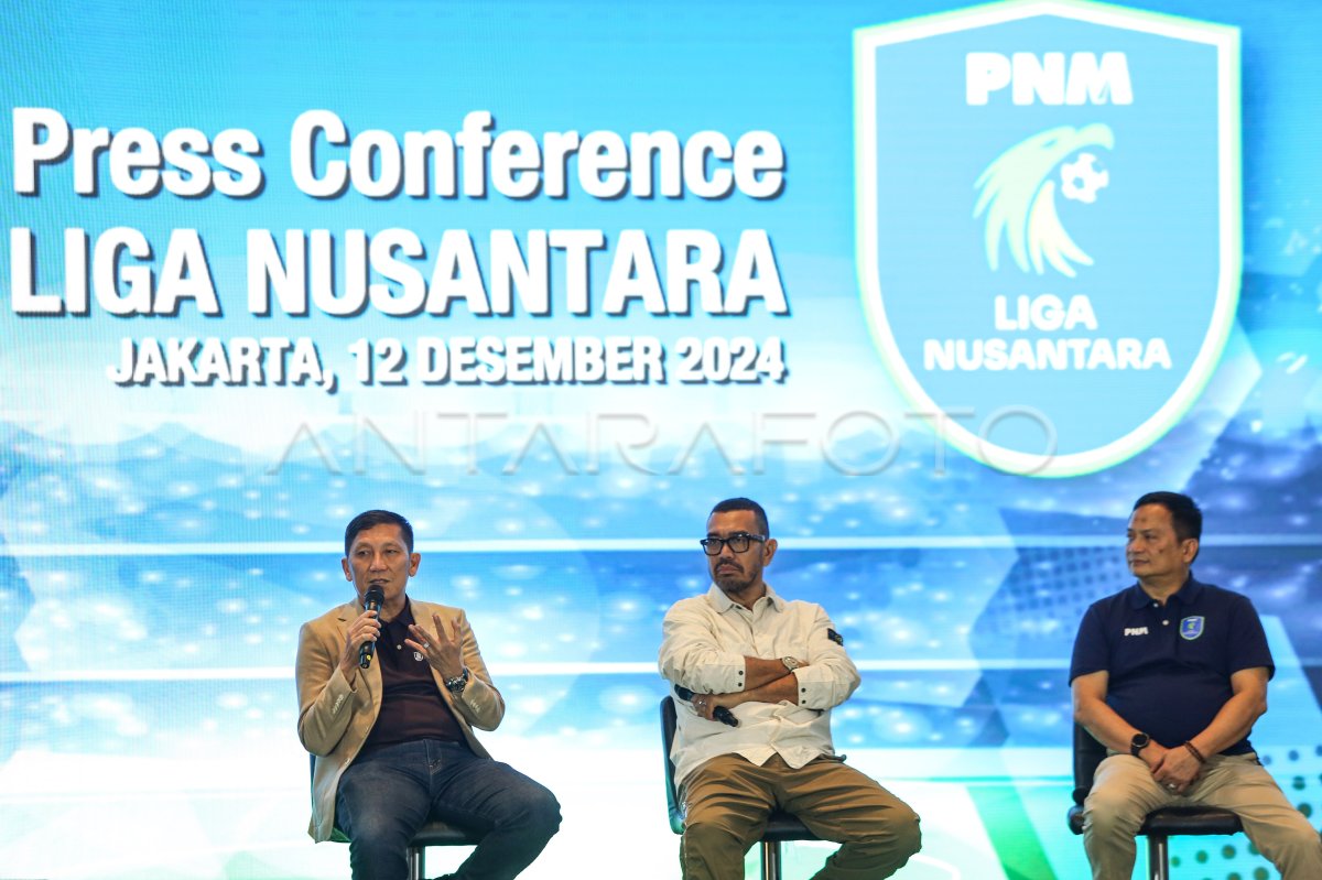 Peluncuran PNM Liga Nusantara | ANTARA Foto