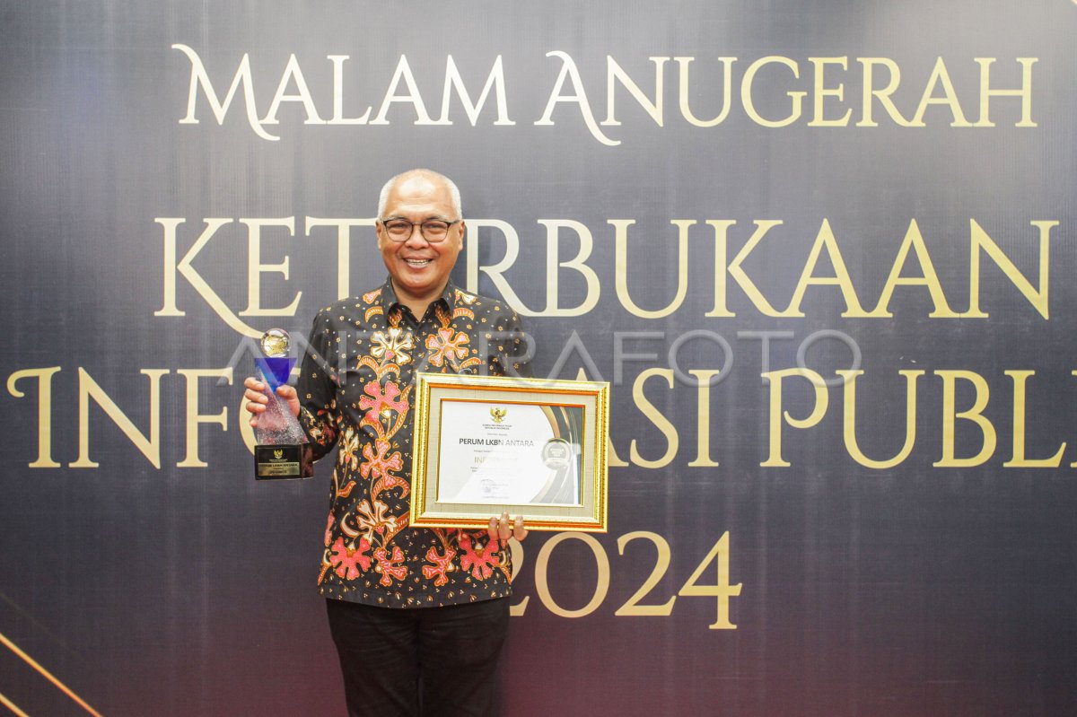 Anugerah Keterbukaan Informasi Publik 2024 | ANTARA Foto