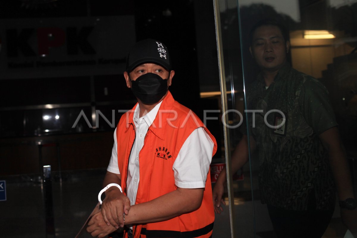 Pemeriksaan tersangka korupsi Bandung Smart City | ANTARA Foto