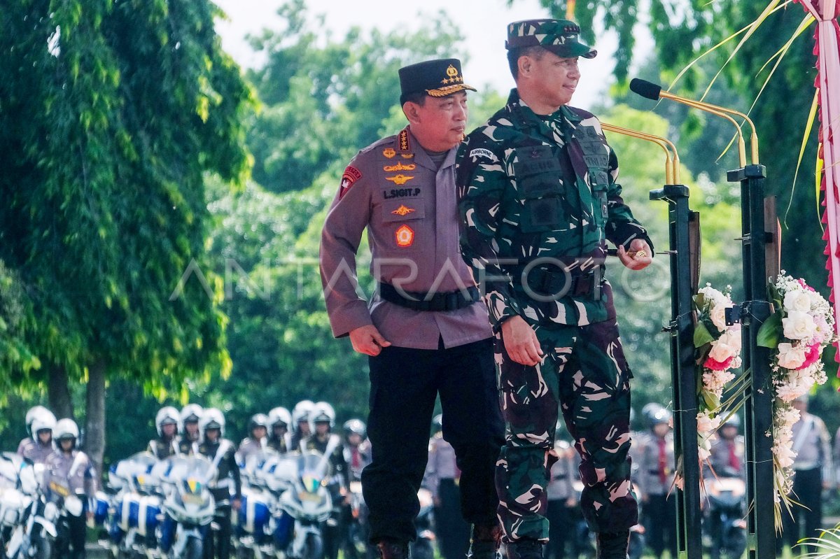 Apel Operasi Lilin Agung 2024 di Bali | ANTARA Foto