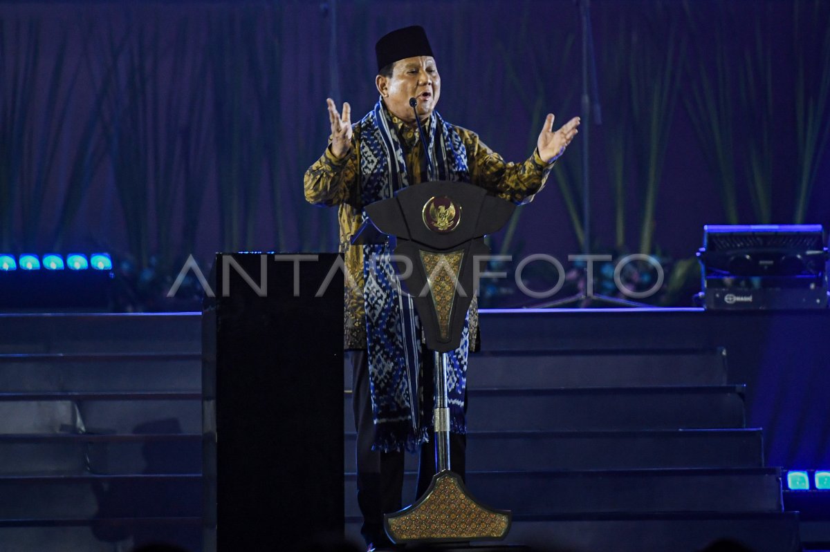 Presiden Prabowo hadiri Perayaan Natal Nasional 2024 | ANTARA Foto Presiden Prabowo hadiri Perayaan Natal Nasional 2024 | ANTARA Foto
