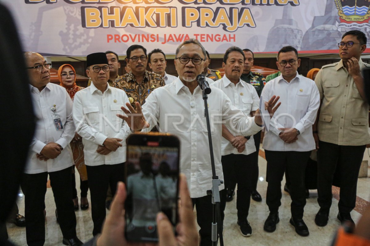 Rakor terbatas Kemenko Bidang Pangan di Jateng | ANTARA Foto