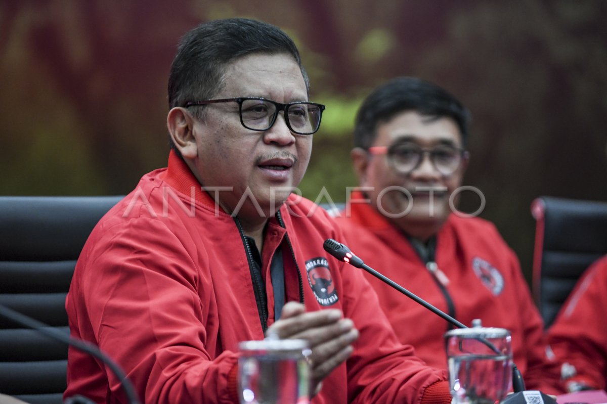 Konferensi pers jelang HUT ke-52 PDIP | ANTARA Foto Konferensi pers jelang HUT ke-52 PDIP | ANTARA Foto