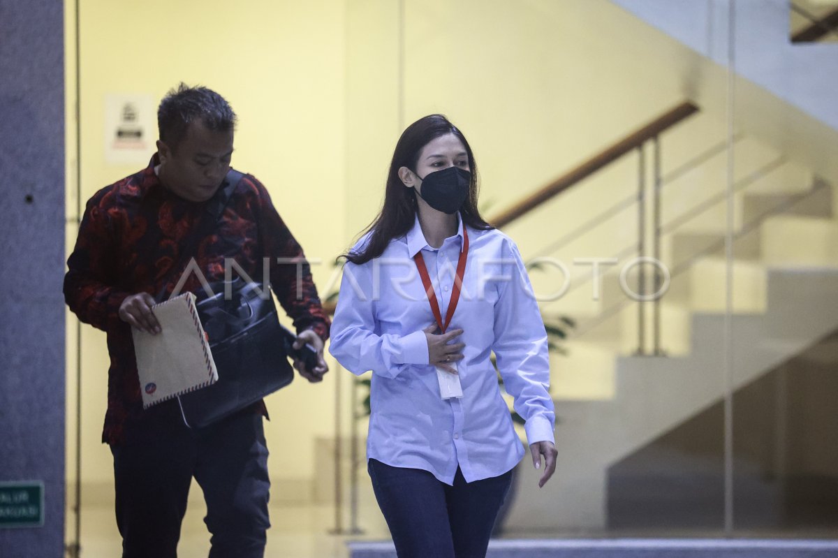 KPK periksa Maria Lestari | ANTARA Foto