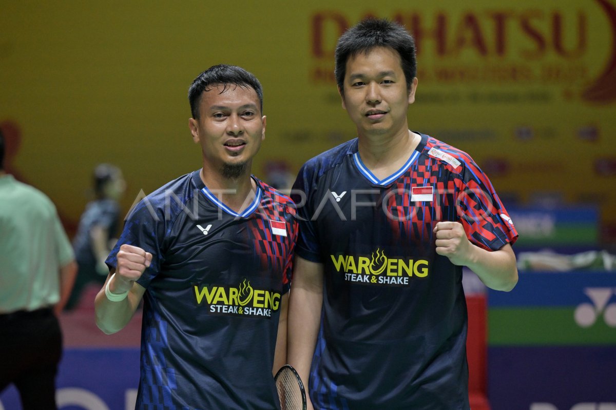 Ahsan/Hendra melaju ke babak 16 besar | ANTARA Foto Ahsan/Hendra melaju ke babak 16 besar | ANTARA Foto