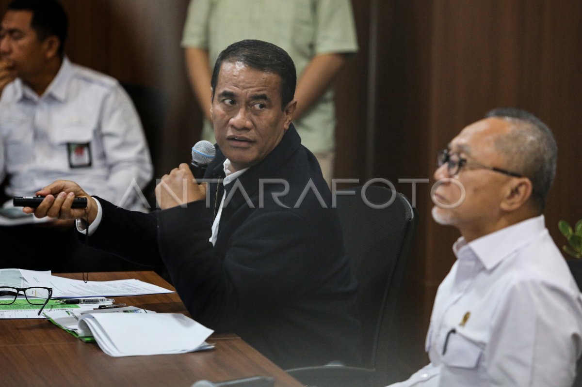 Rapat koordinasi bidang pangan | ANTARA Foto