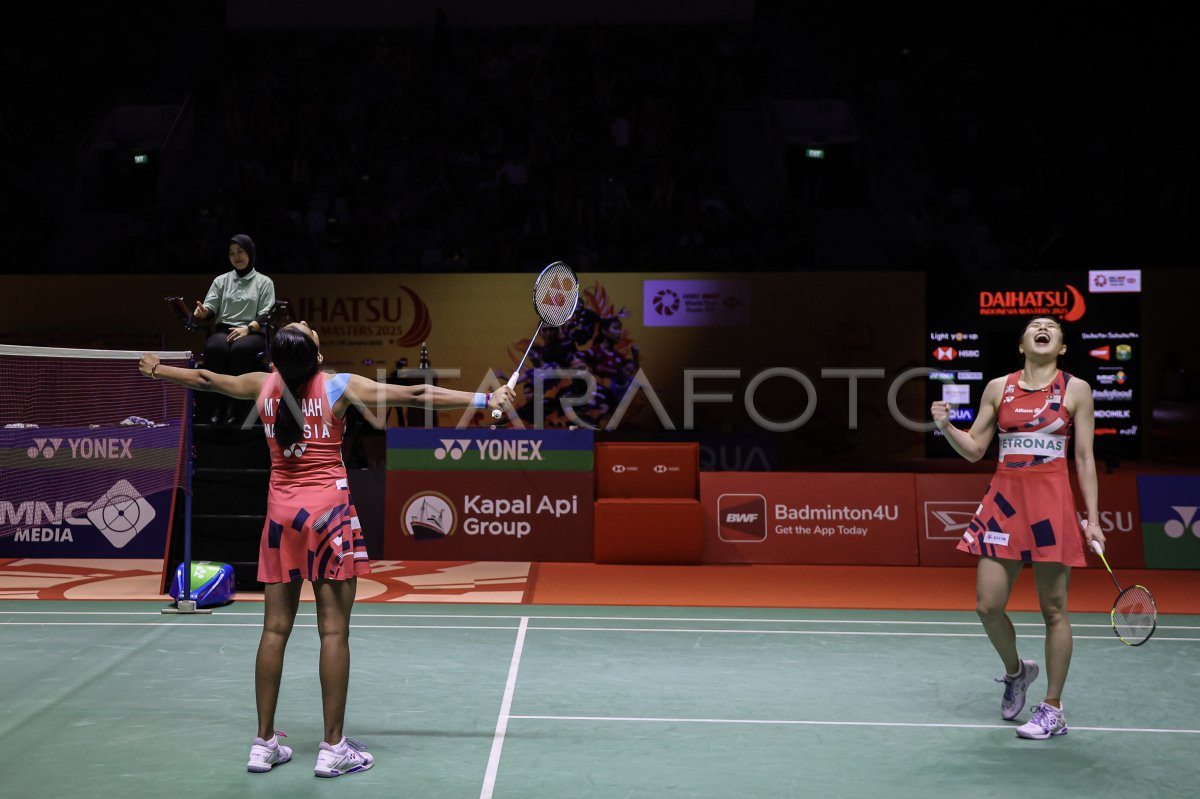 Tan/Thinaah melaju ke final Indonesia Masters 2025 | ANTARA Foto