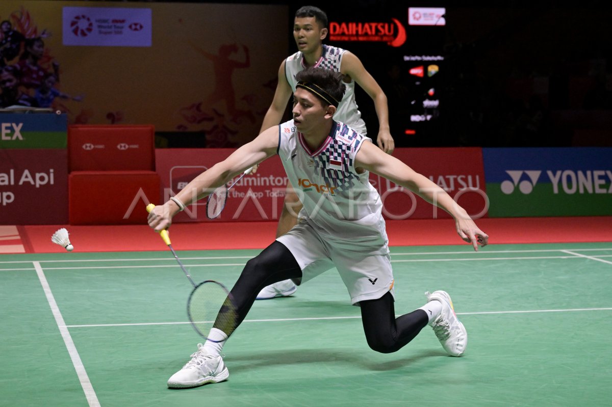 Fajar/Rian runner-up Indonesia Masters 2025 | ANTARA Foto