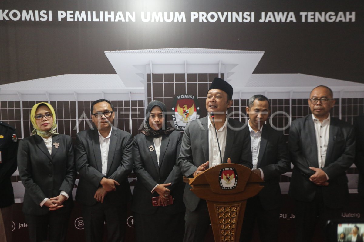 Penetapan gubernur dan wakil gubernur terpilih Jateng | ANTARA Foto