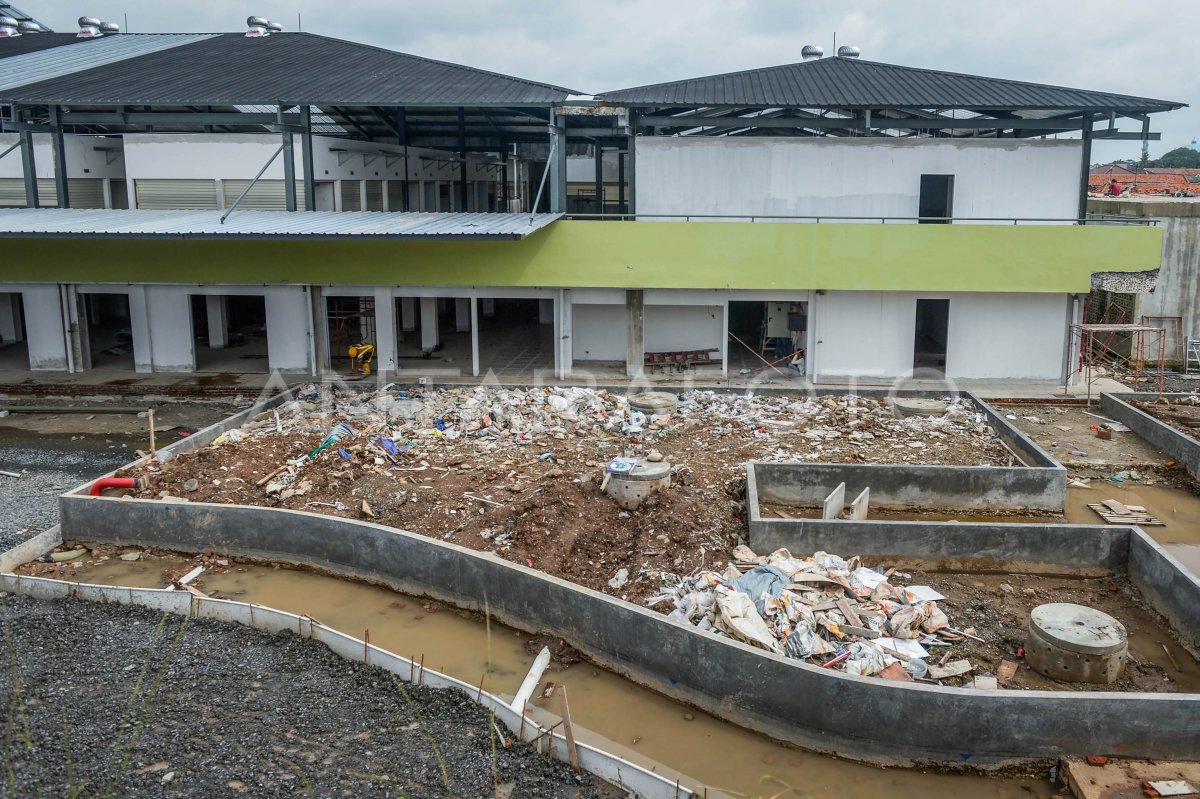 Target penyelesaian revitalisasi Pasar Anyar Tangerang | ANTARA Foto