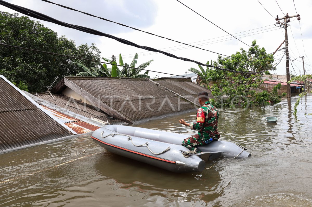 Banjir rendam ratusan rumah di Makassar | ANTARA Foto